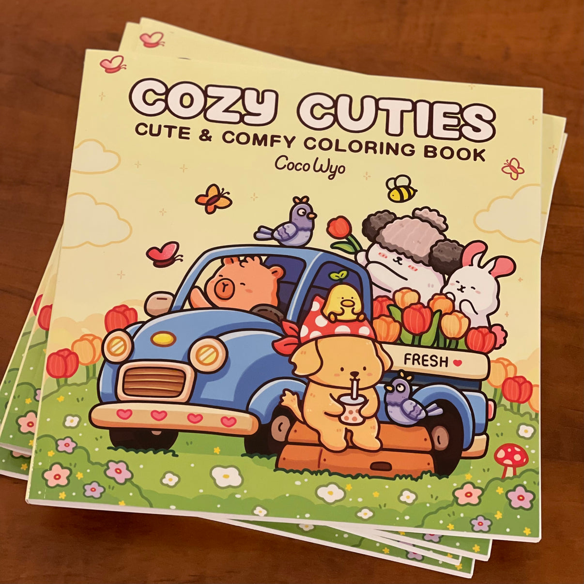 Cozy Cuties - cute & comfy coloring book by CocoWyo – Madame Bagnabit